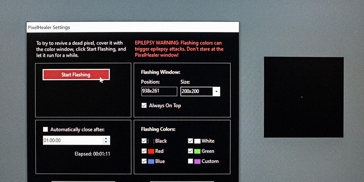 Monitore: Pixelfehler per Software beheben