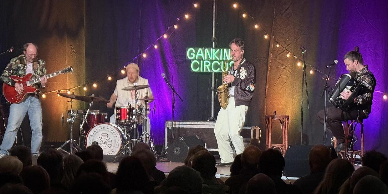 Band Gankino Circus bringt Röttenbach zum Beben