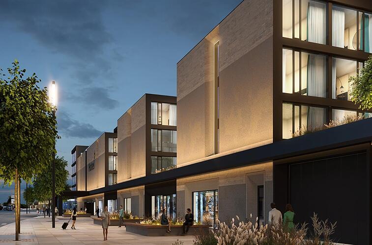 Luxushotel Die Pläne für das neue Atrium in Bamberg befinden sich in ...