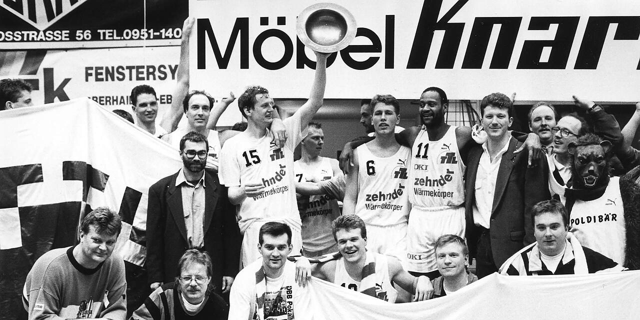 Basketball: Der TTL Bamberg feierte 1992 den ersten Titel der Bamberger ...