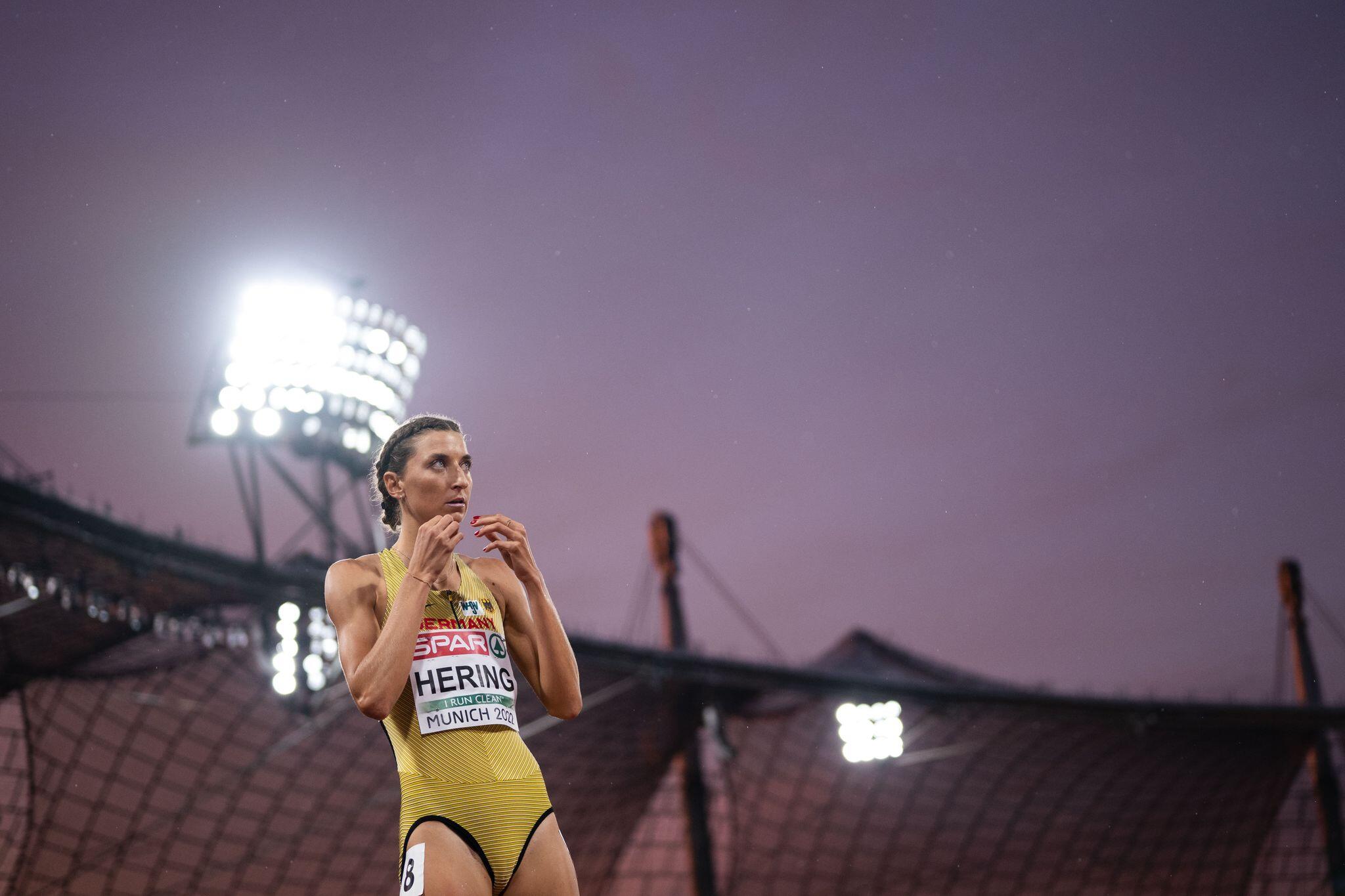 Lokalmatadorin Hering EM-Siebte über 800 Meter