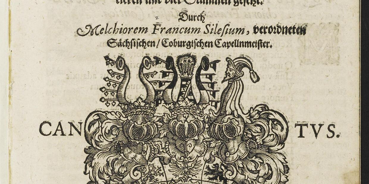 Coburger Landesstiftung veröffentlicht Jahrbuch zu Melchior Franck