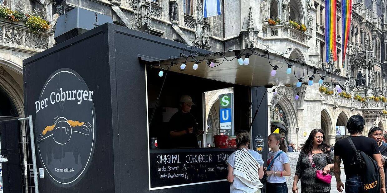Coburger Bratwürste in München: Erfolgsgeschichte von Olaf Vesely