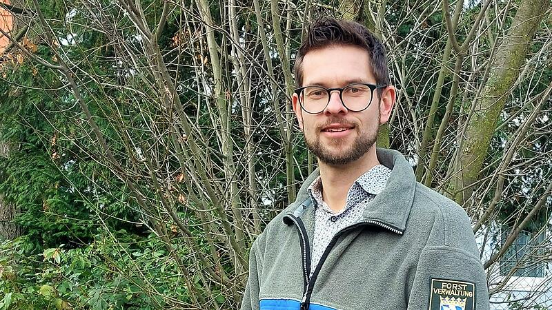 Neuer Chef im Forstbereich: Christopher Traub ist neuer Bereichsleiter Forsten am AELF Kitzingen ...