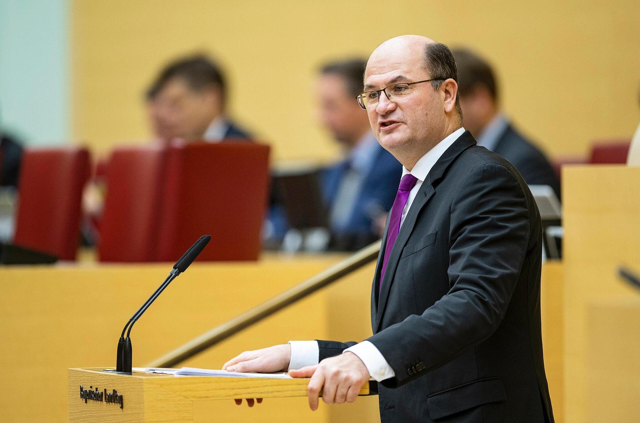 Staatsminister Albert Füracker bei der CSU Maroldsweisach