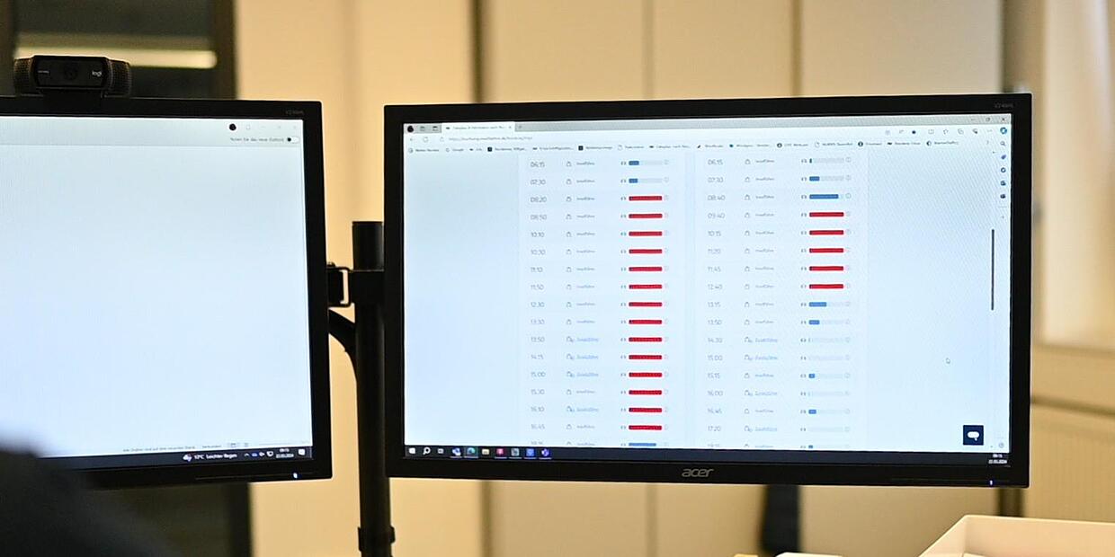 Bildschirm: Externer Monitor fürs Laptop im Büro hat Vorteile