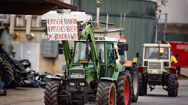 Lichtenfels: Viel Solidarität für Protest der Landwirte