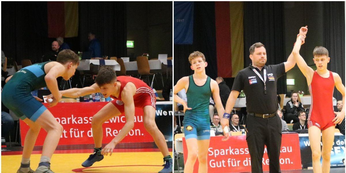 Ringen: Lukas Bittel vom KSV Bamberg wird Dritter bei deutscher ...