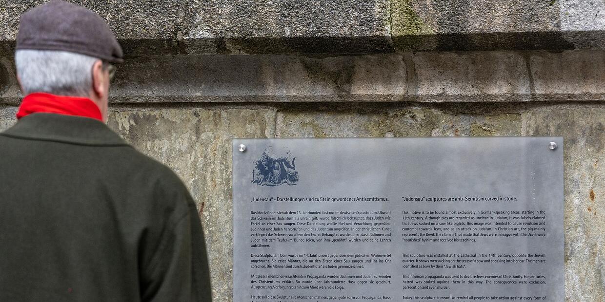 Nach langem Streit neue Infotafel zur «Judensau» am Dom