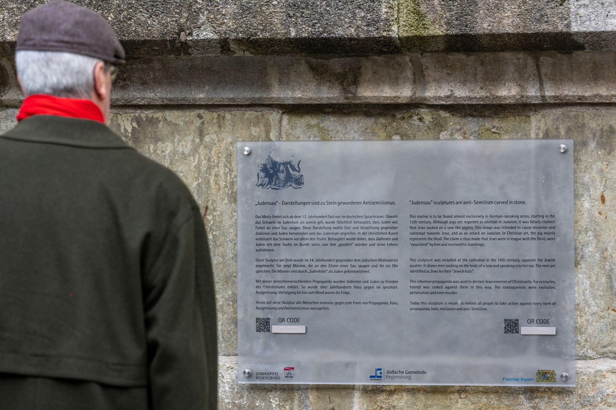 Nach langem Streit neue Infotafel zur «Judensau» am Dom