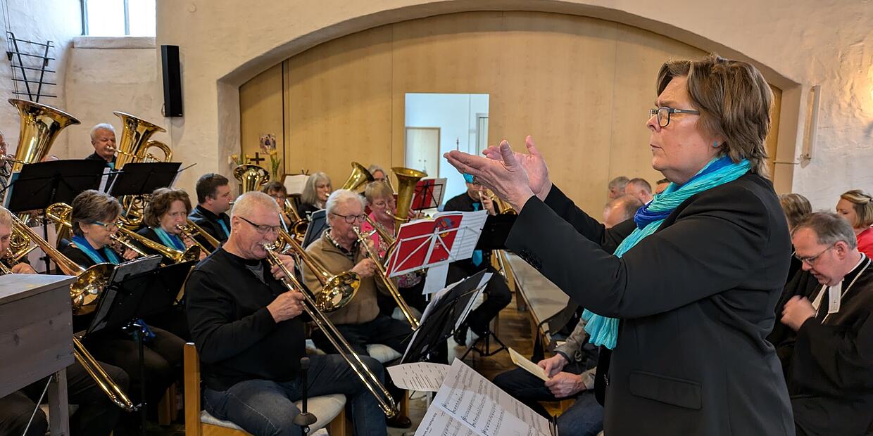 Posaunenchor: Serenade „100 Jahre – 100 Bläser“ in Bad Brückenau