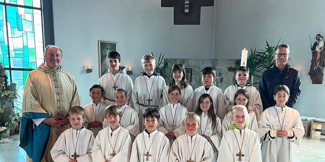 Alle Erstkommunionkinder werden Ministranten