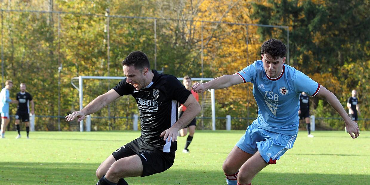 Der TSV Schammelsdorf und TuS Röllbach trennen sich in der Fußball ...
