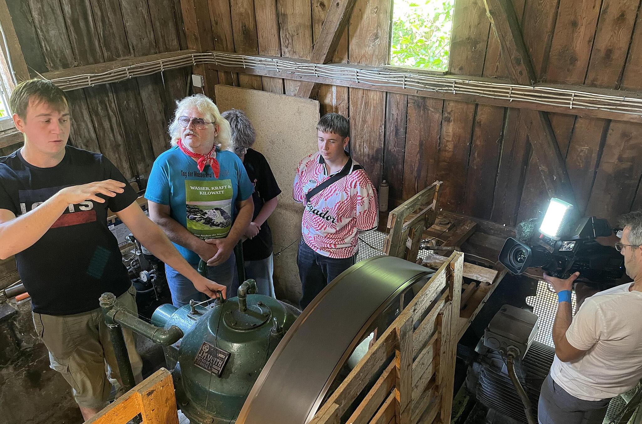 In der Unterzettlitzer Mühle wird der „Tag der Wasserkraft“ begangen