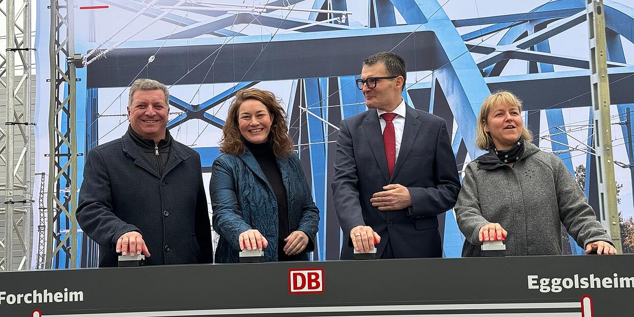 Bahnausbau Forchheim-Nürnberg: Teilstrecke eingeweiht