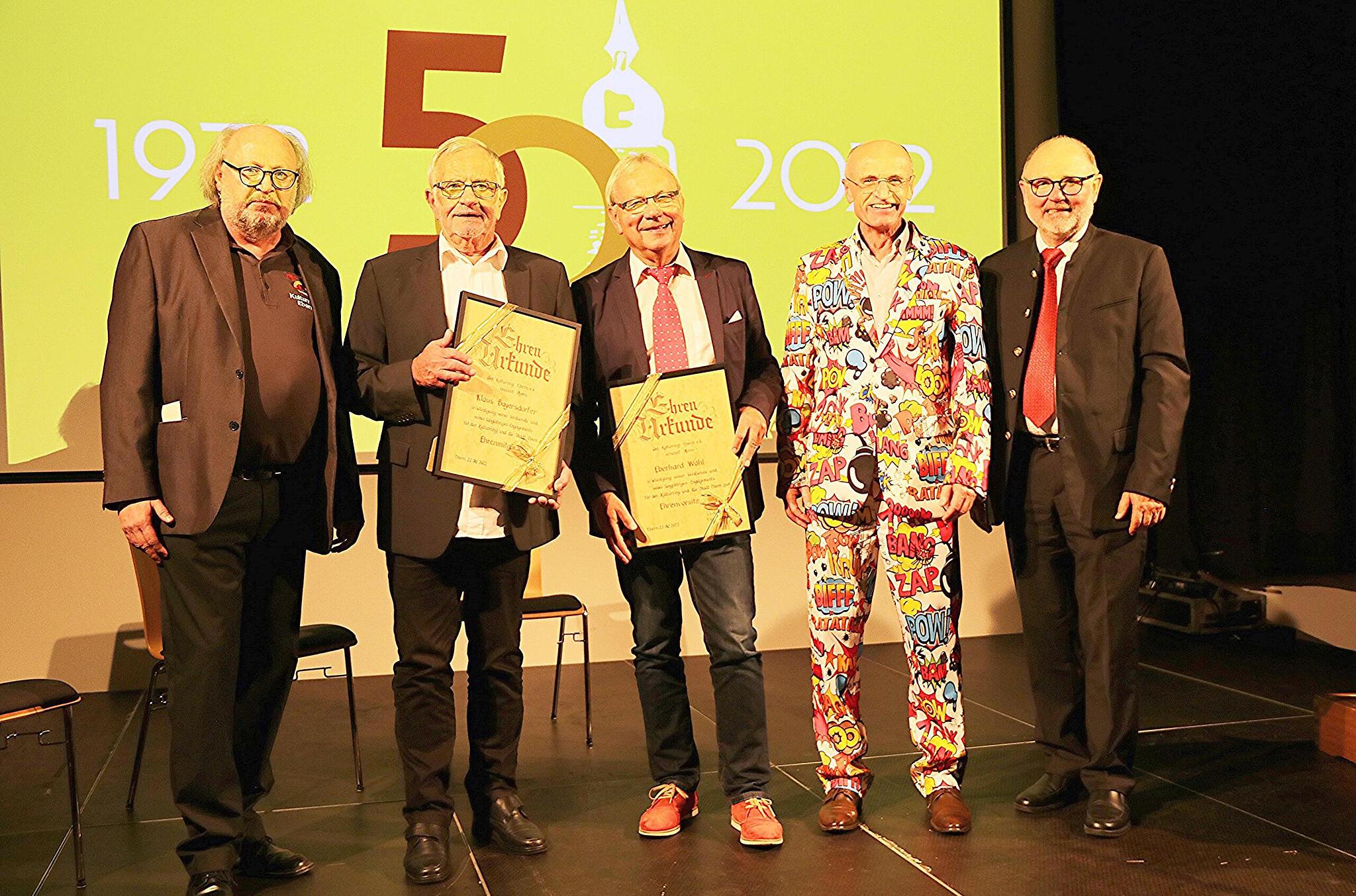 Der Kulturring Ebern besteht seit 50 Jahren.