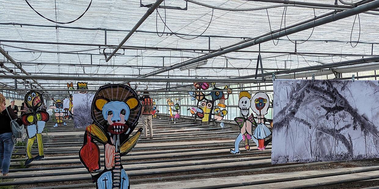 Das Kunstprojekt else!3 in Münnerstadt ist ein Anlaufpunkt für Kreativität und Inspiration.