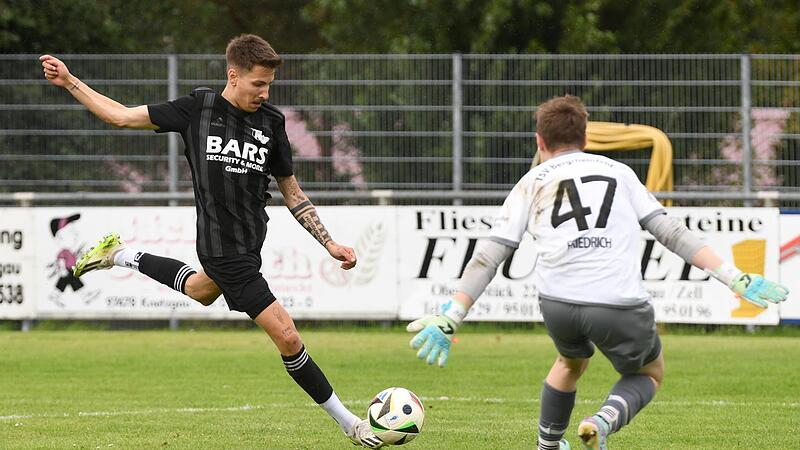 Der TSV Knetzgau und der FC Sand feiern in der Fußball-Bezirksliga ...