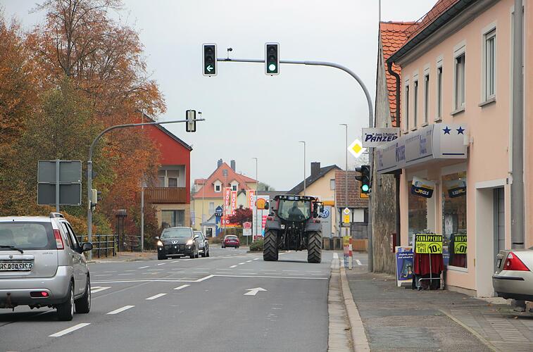 Burgebrach will das starke Verkehrsaufkommen durch den Hauptort entzerren