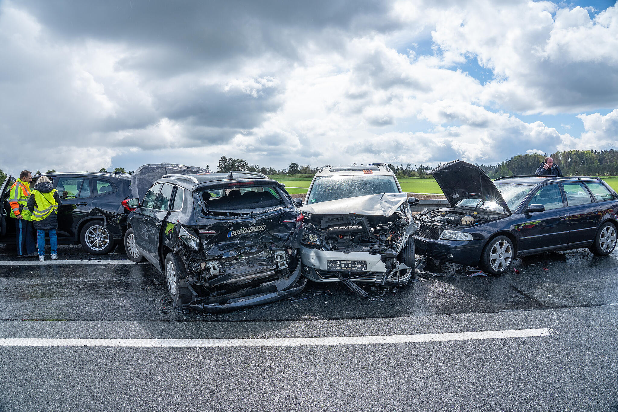 A70 Chaos Massenkarambolage Was Geschah Wirklich Auf Der Autobahn