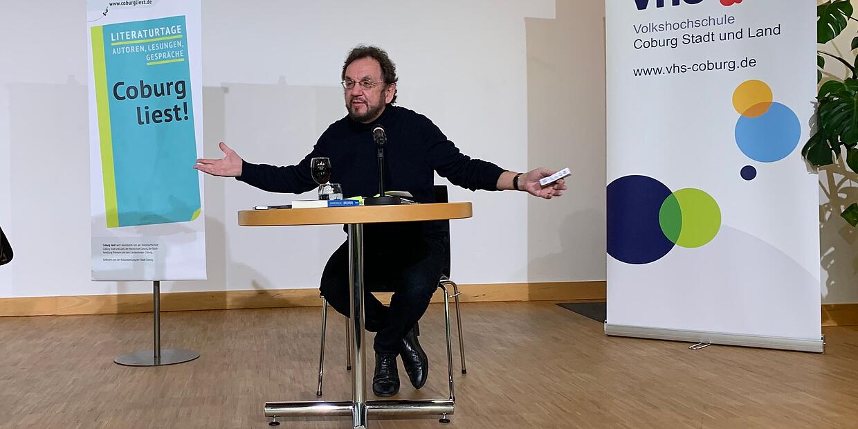 Heribert Prantl bei Coburg Liest: Ein Autor auf der Suche nach dem Frieden