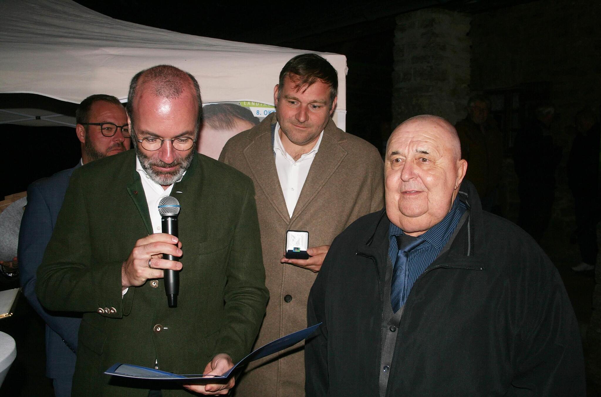 Der CSU-Ortsverband Meeder feiert sein 50-jähriges Bestehen mit viel ...