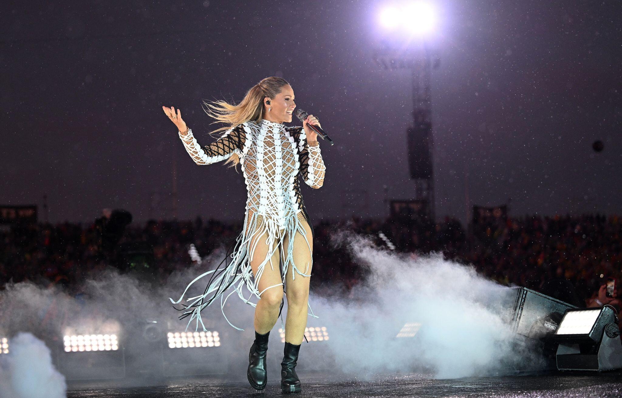 Schlagerkönigin Helene Fischer feierte mit ihrem Konzert auf dem ...