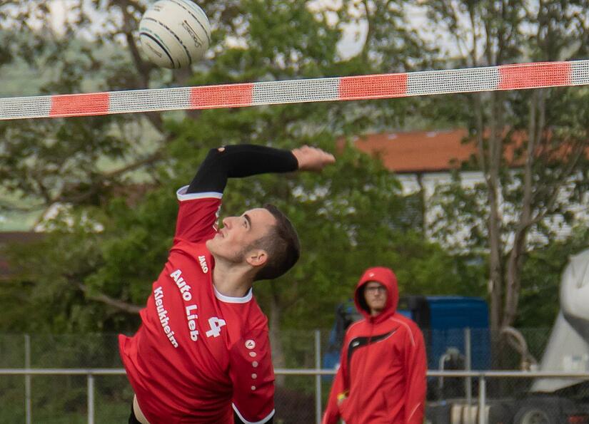 Faustball: Männer des TSV Staffelstein in der Bayernliga-Aufstiegsrunde