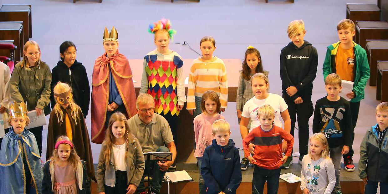 „Wie geht Beten?“ – Kinderchor Haßberge führt Musical auf