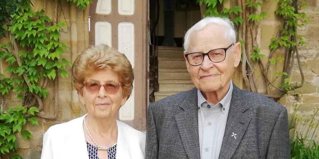 Günther und Lotte Scheler aus Rödental feiern Eiserne Hochzeit