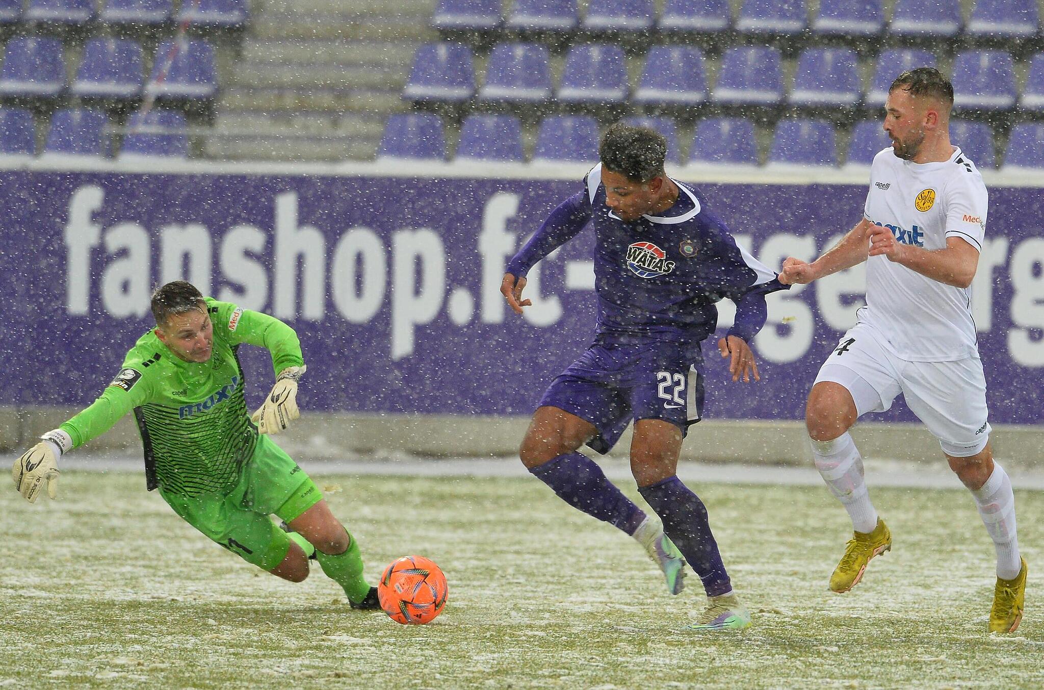 SpVgg Bayreuth verliert bei Erzgebirge Aue in der 3. Liga