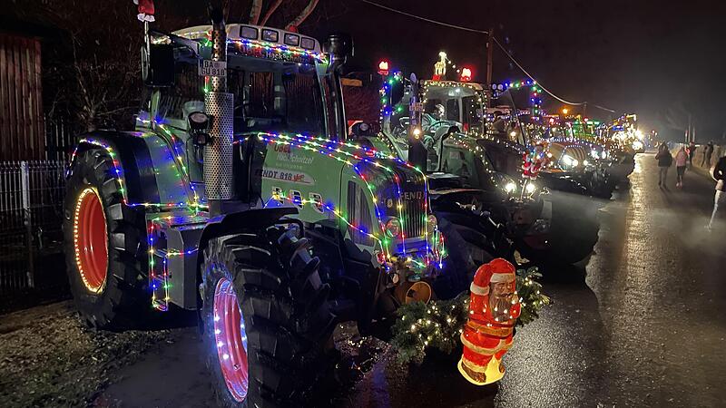 Traktoren in Bamberg: Das ist die Strecke für die Lichterfahrt 2022