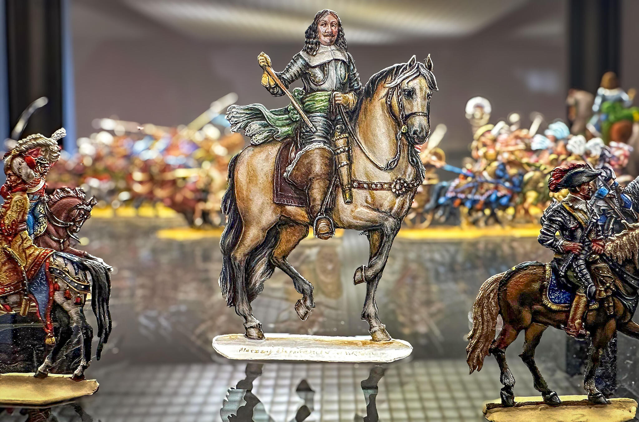 Zinnfigurenmuseum auf der Plassenburg feiert Jubiläum von Kieler Offizin mit Sonderausstellung