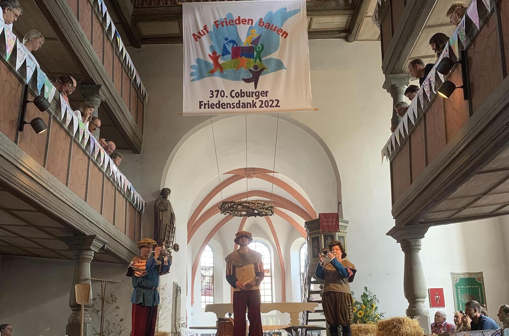 Das Heimatspiel „Frieden auf Erden“ wurde anlässlich des 370. Coburger ...