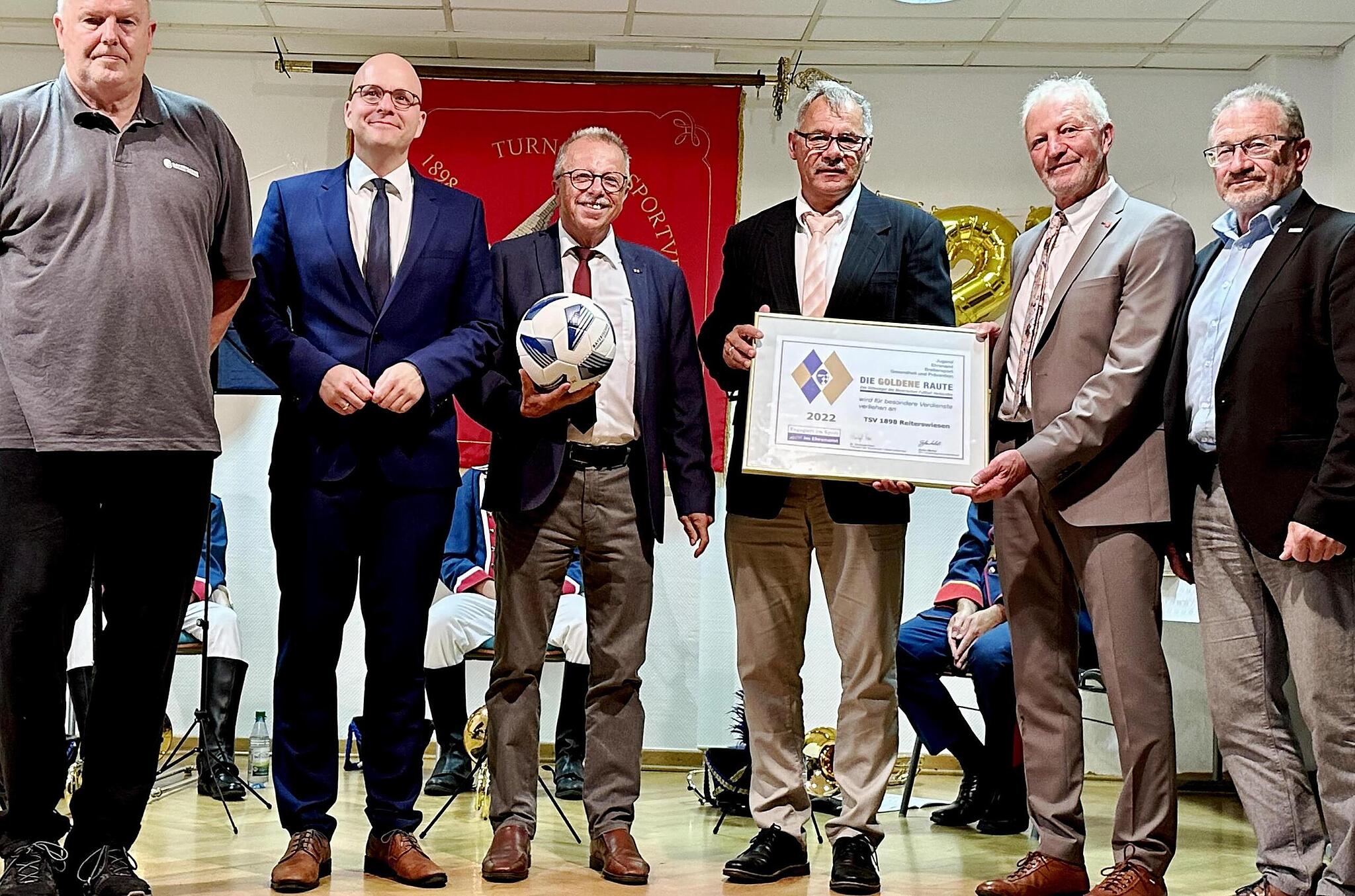 TSV Reiterswiesen: 125-jähriges Bestehen wurde mit Kommersabend gefeiert