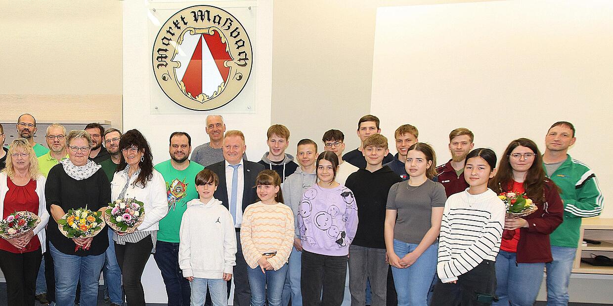 Feierliche Sportlerehrung in der Marktgemeinde Maßbach