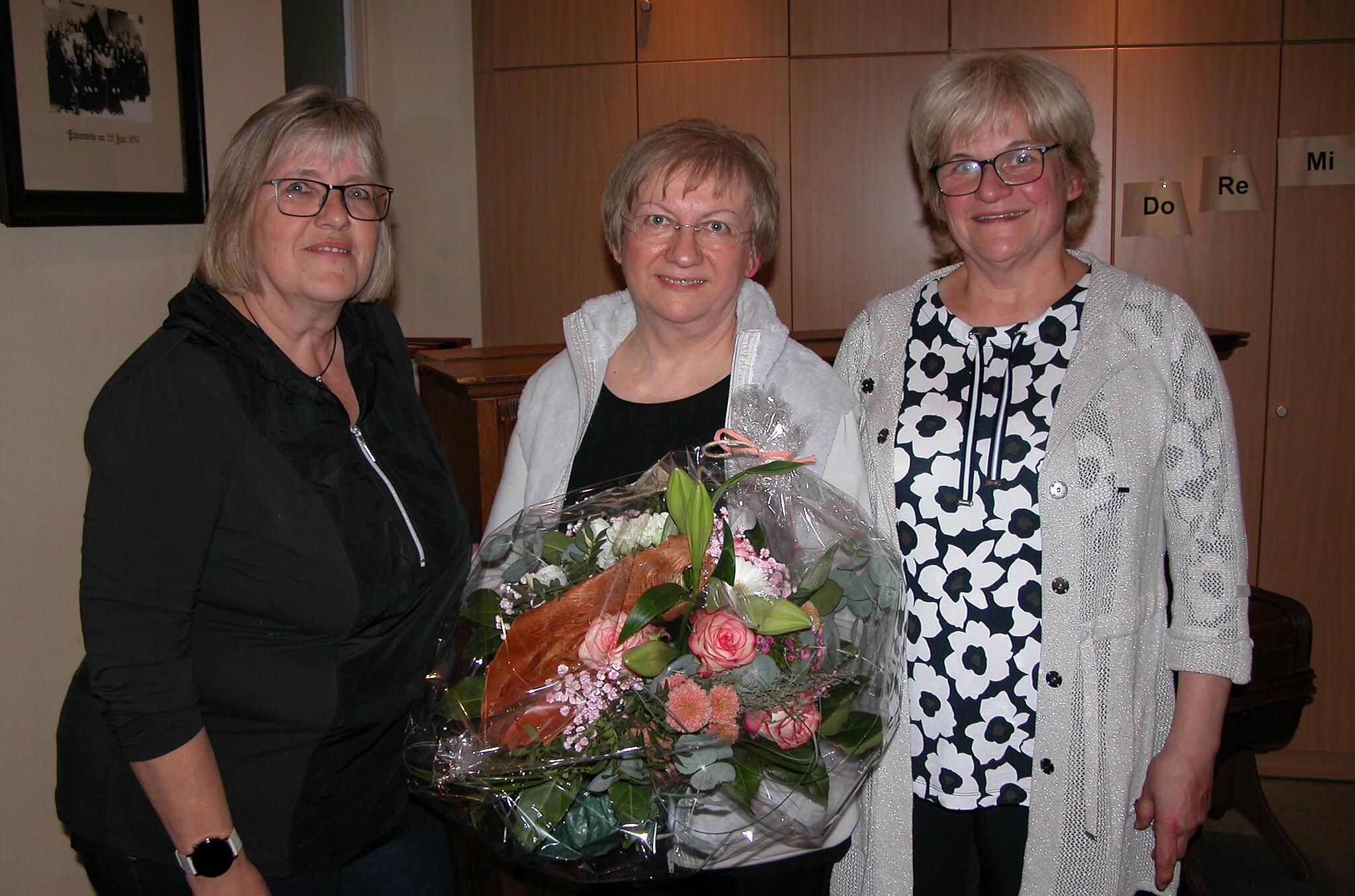 Neue Vorsitzende beim Gesangverein Eintracht Haard