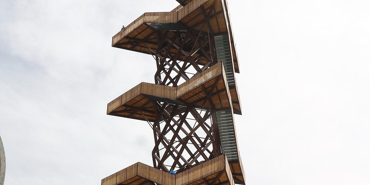 Turm auf dem Presseck Knock ist jetzt geöffnet