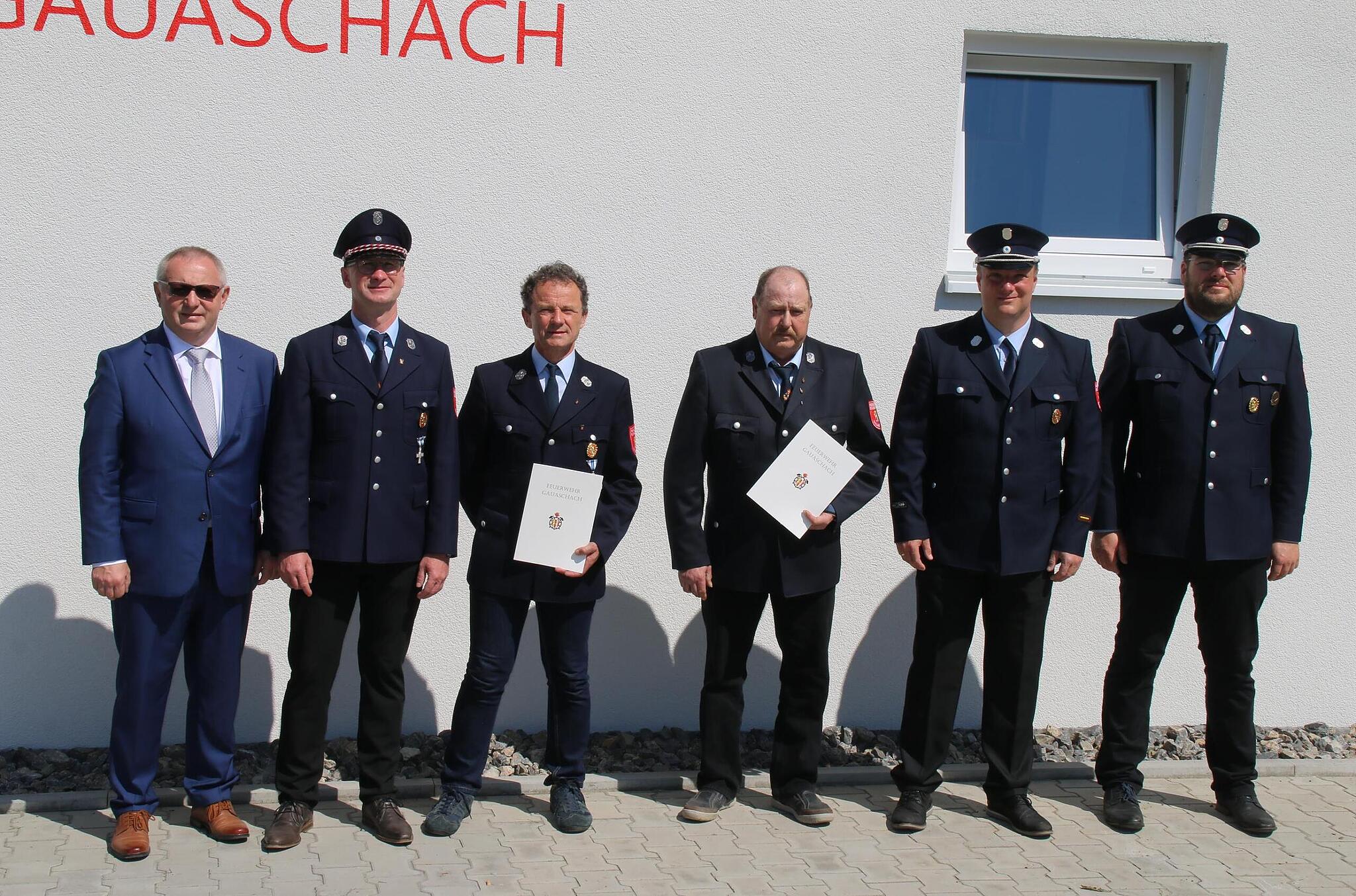 Die Freiwillige Feuerwehr Gauaschach beging ihr 150-jähriges Bestehen
