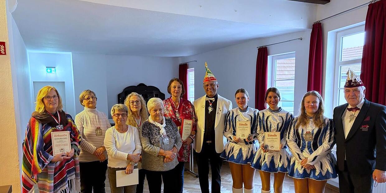 Münnerstadt: Fastnacht-Verband Franken verleiht Orden an Frauen