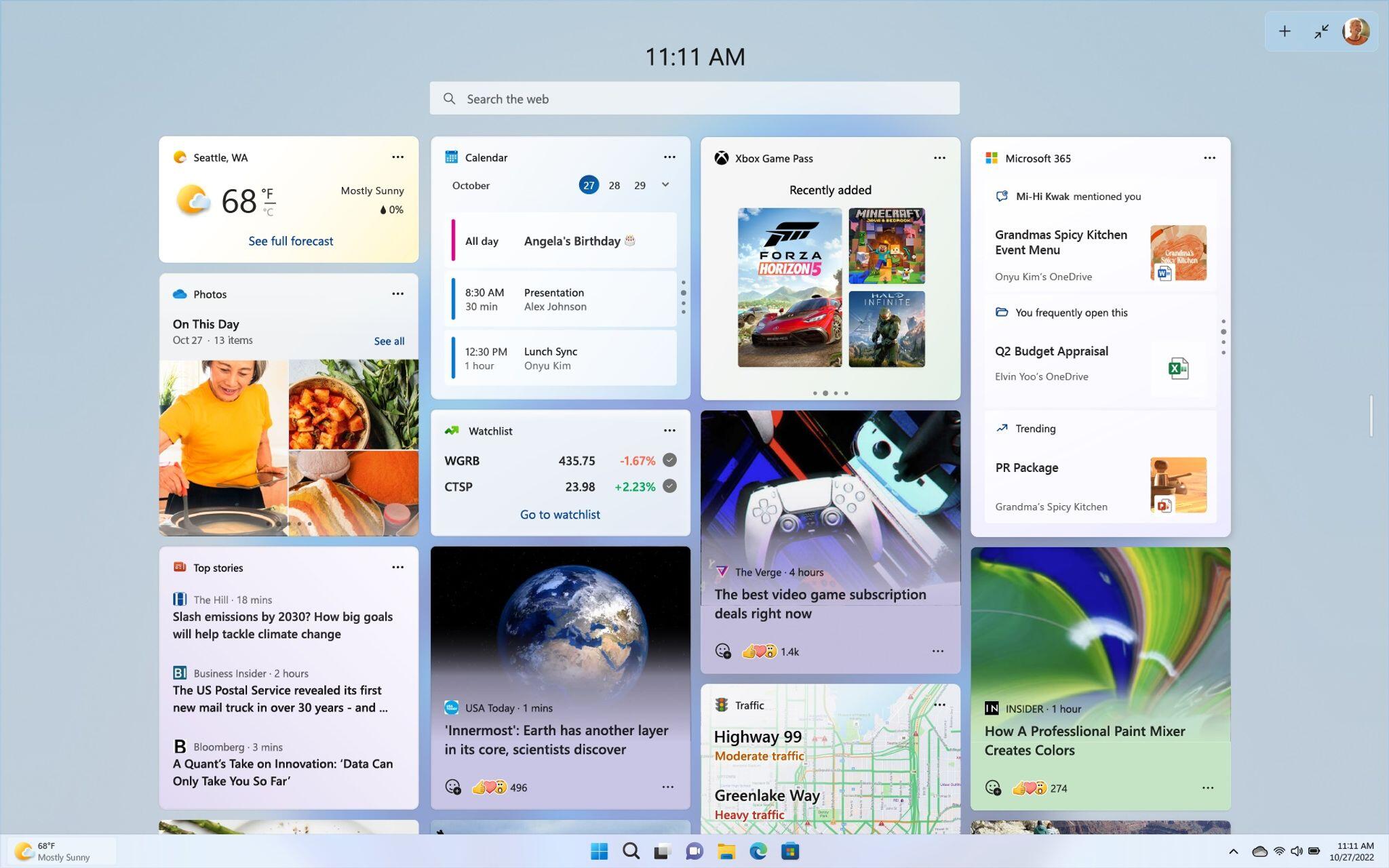 Windows 11 bekommt sein erstes großes Update