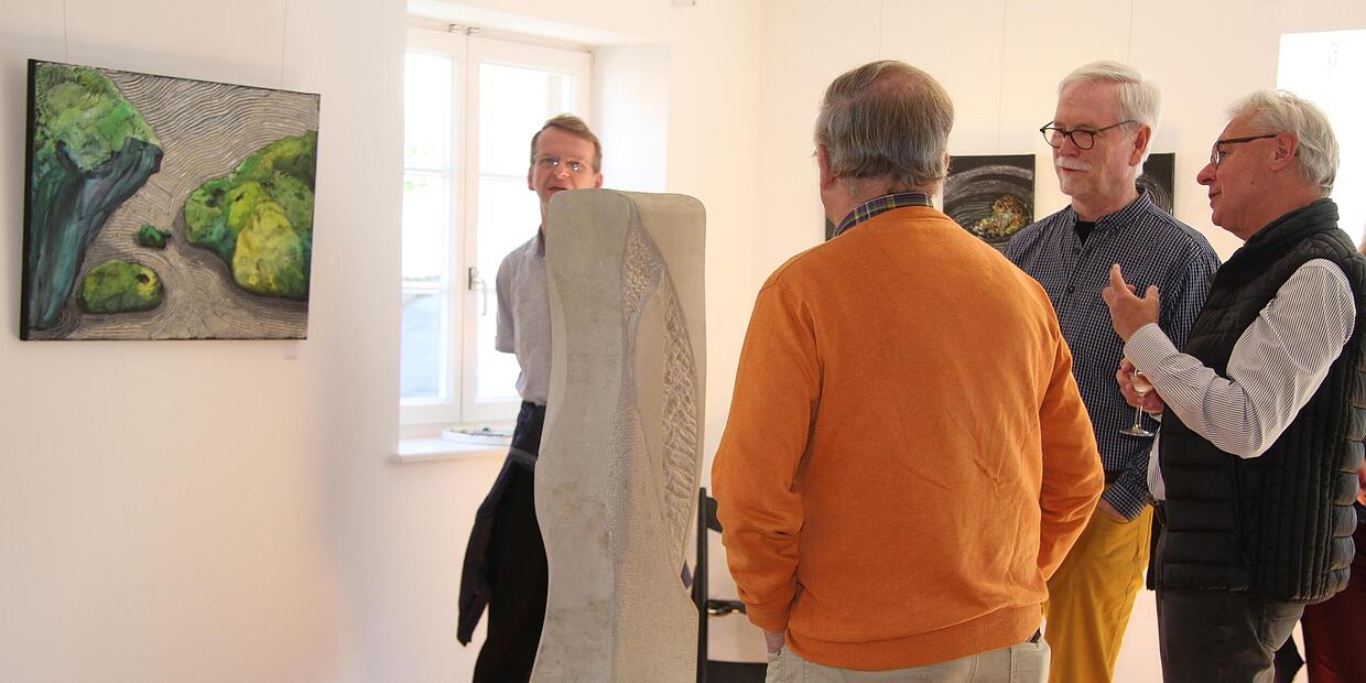 Künstler-Treffen bei 13. Europa-Symposium in Thurnau