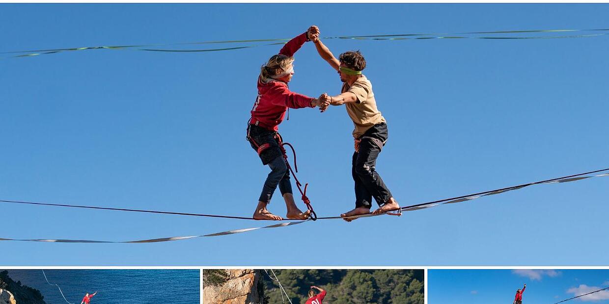 Slackline: Bamberger nimmt an Highline-WM in Frankreich teil