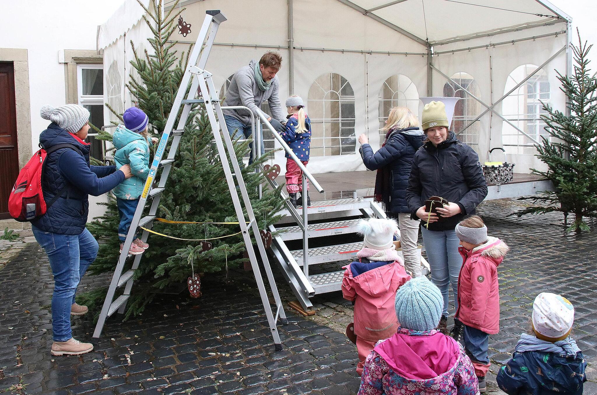 In Münnerstadt ist am Wochenende Weihnachtsmarkt
