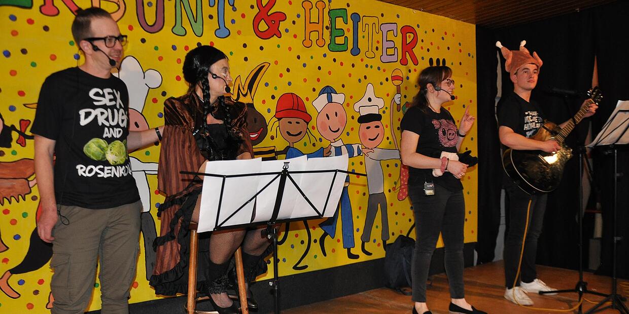 Büttenabend des SC Motten: „Kunterbunt und heiter“ lautete das Motto