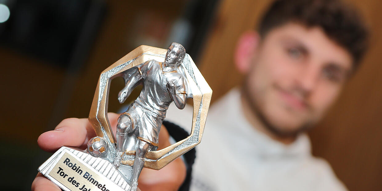 Robin Binneboessel über das Tor des Jahres und die Reaktionen