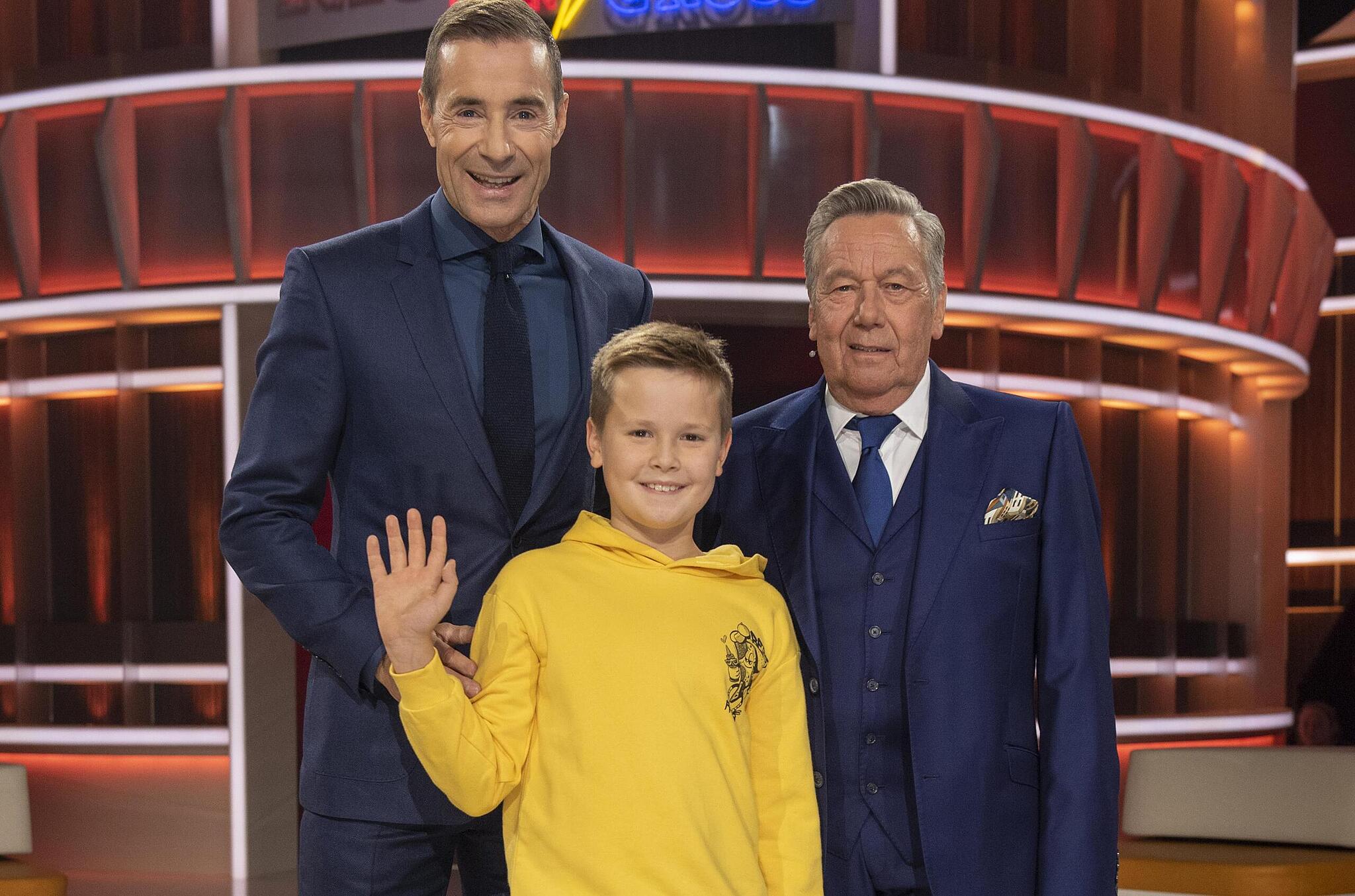 Ein Neunjähriger aus Himmelkron duelliert sich bei „Klein gegen Groß ...