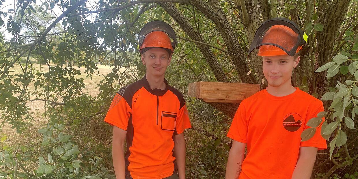 Ausbildung Forstwirt: Zwei Coburger Azubis berichten