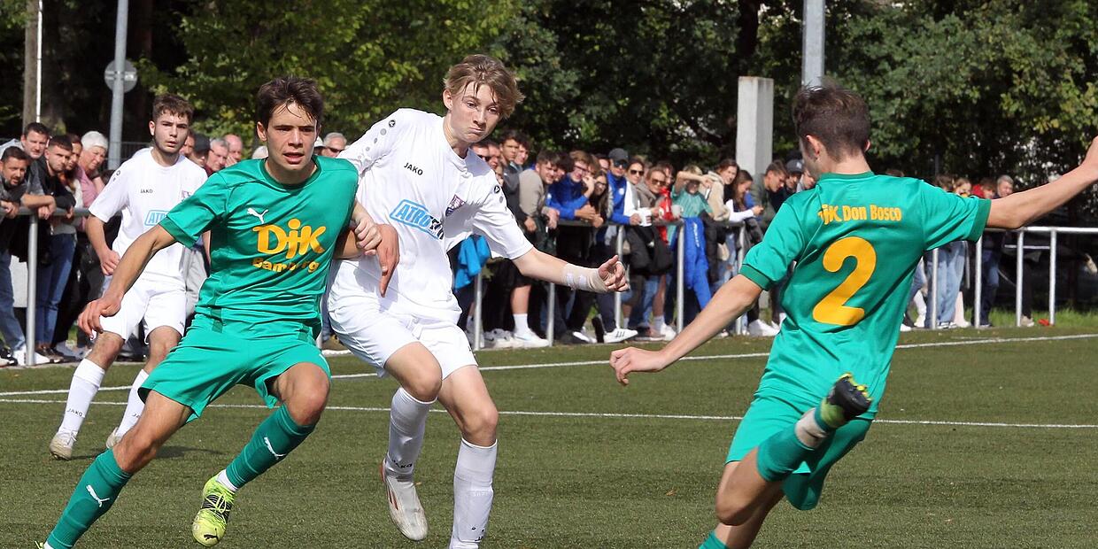 U15-Bayernliga: FC Eintracht Bamberg und DJK Don Bosco trennen sich 1:1