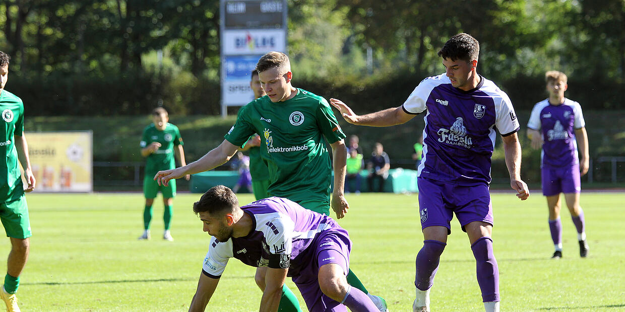 Fußball: FC Eintracht Bamberg unterliegt SpVgg Ansbach